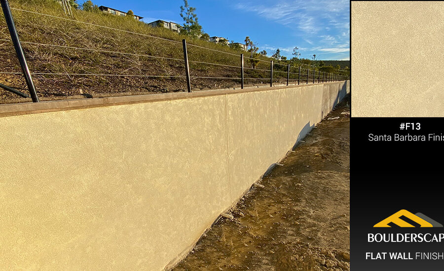 Finishes Flat Wall – BoulderScape